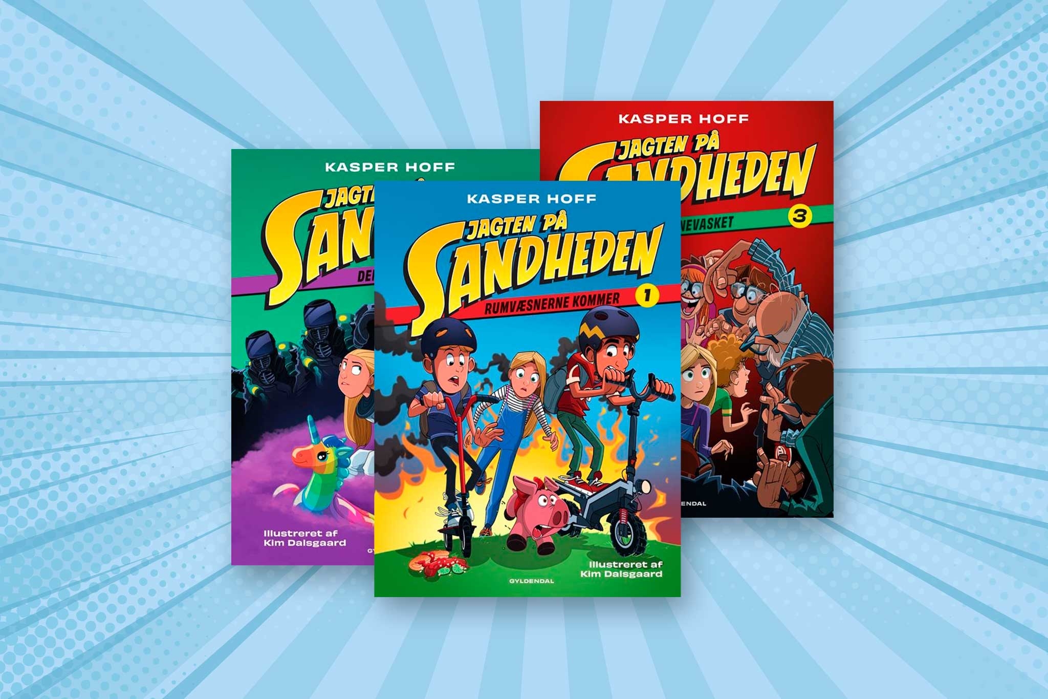 Læsevenlige bøger til børn 8-12 år